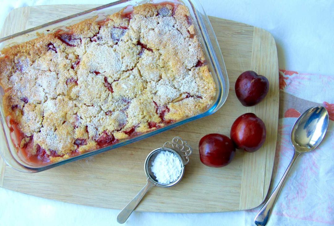 EASY SELF SAUCING PLUM PUDDING - What Sarah Bakes